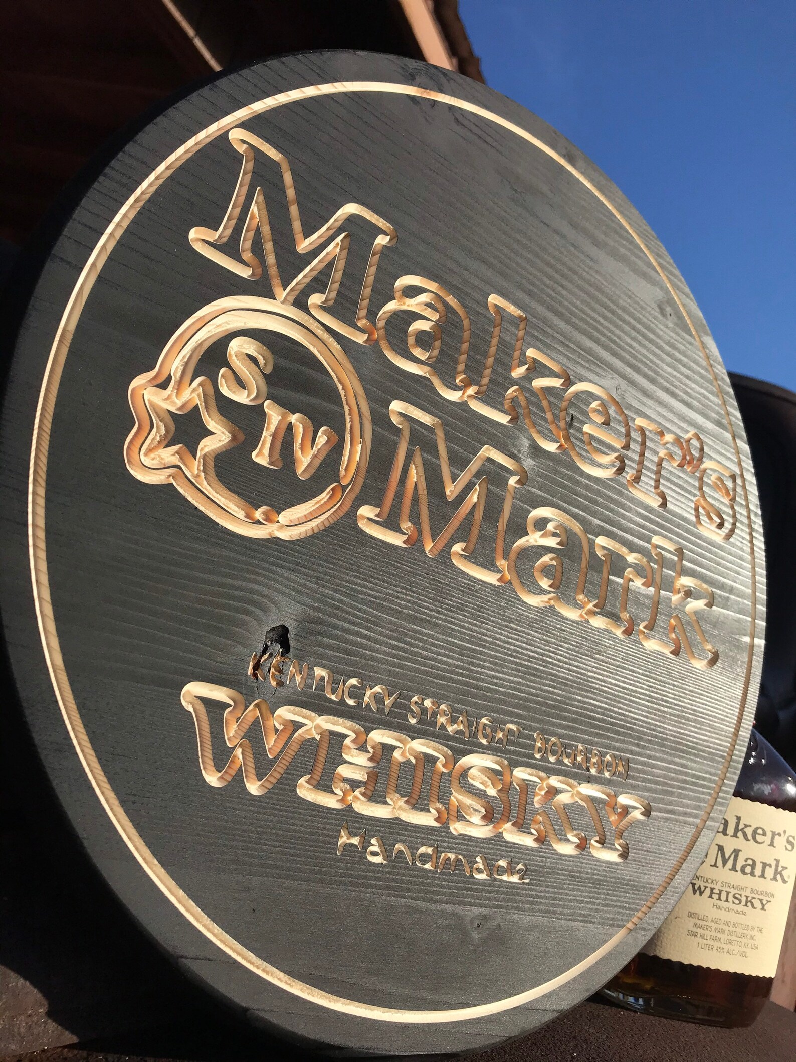 Makers Mark Wood Sign - Etsy