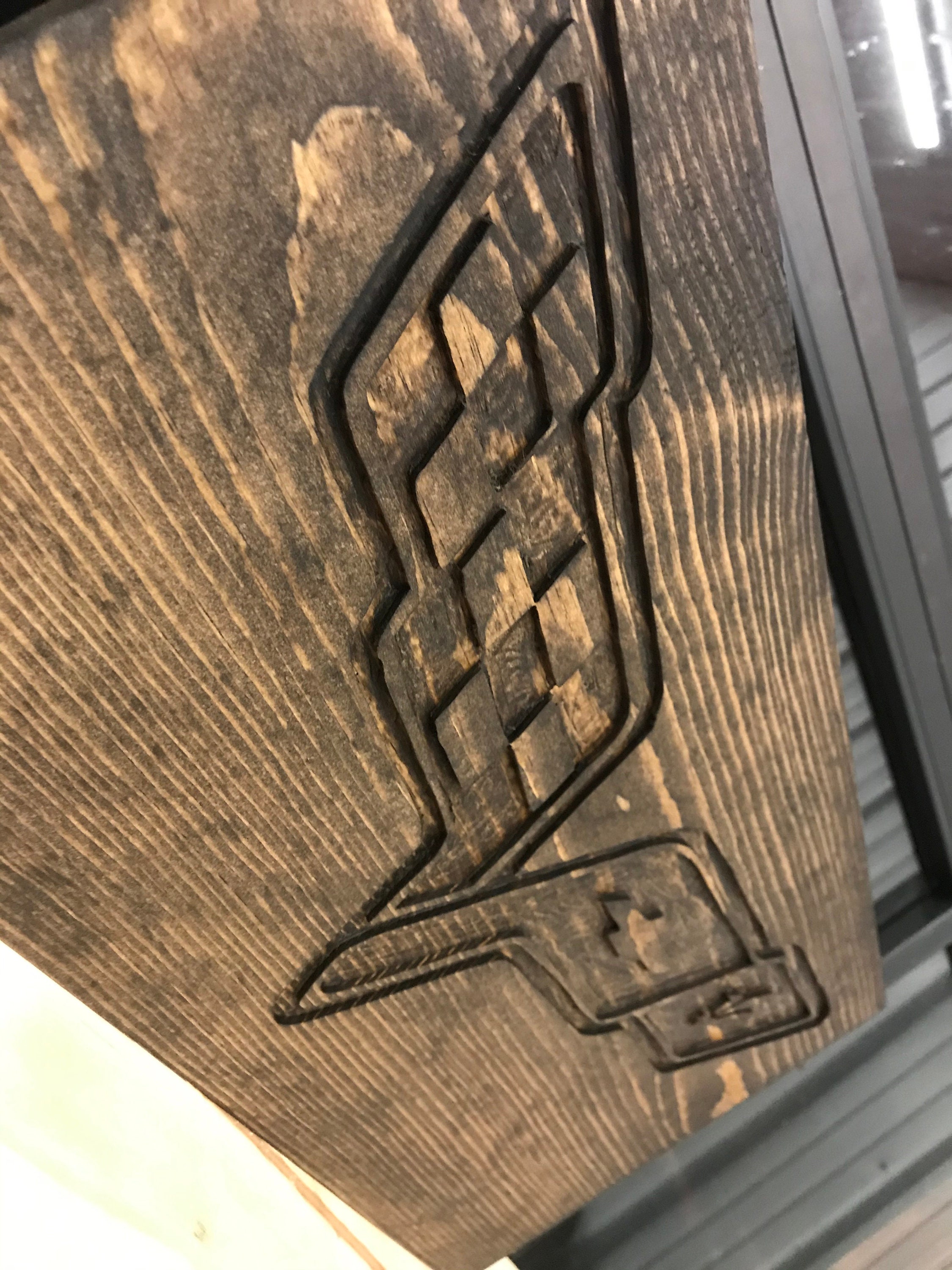 Wooden Corvette Sign | Etsy