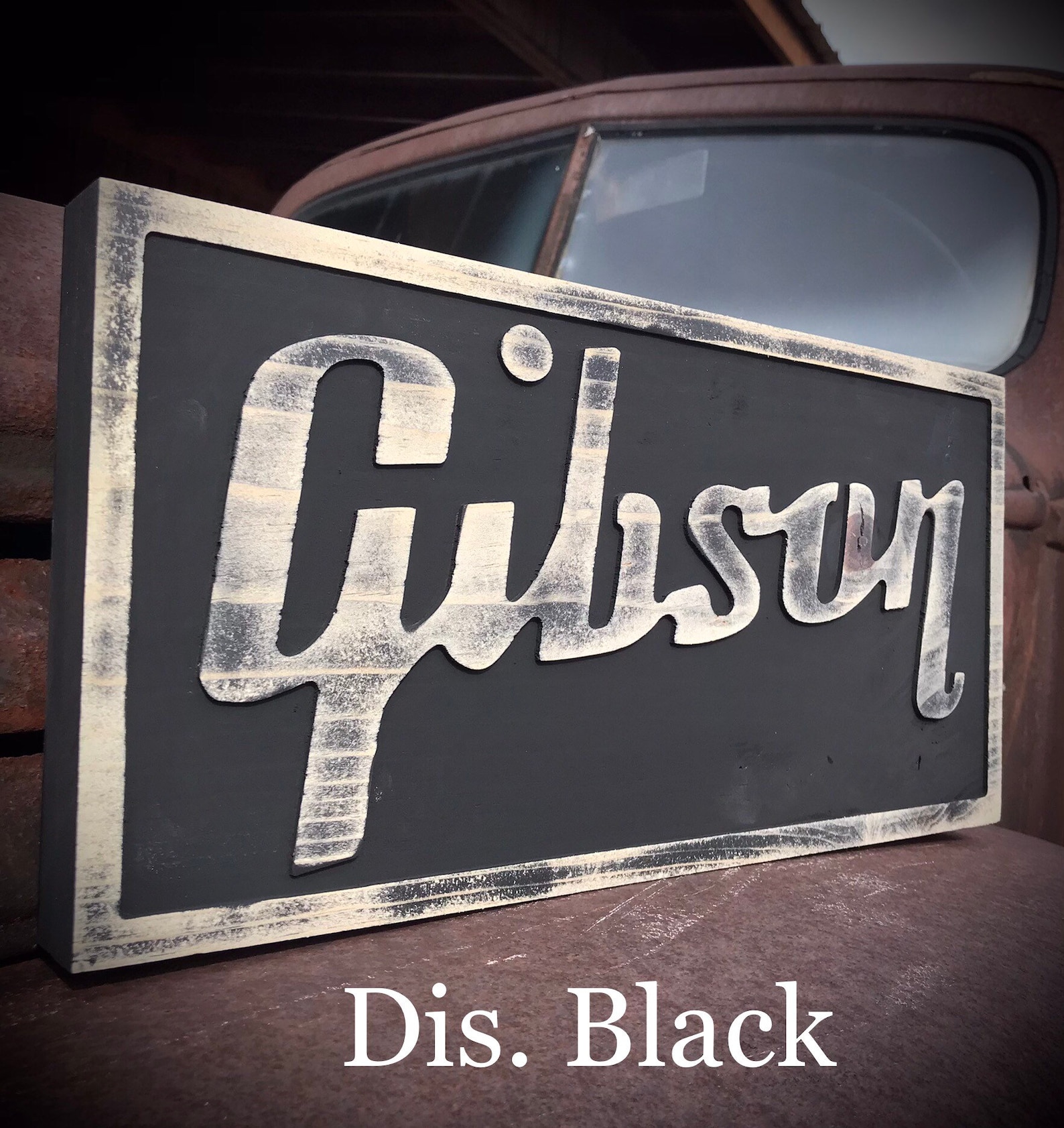 Gibson Guitar Sign Wood Carved Sign - Etsy