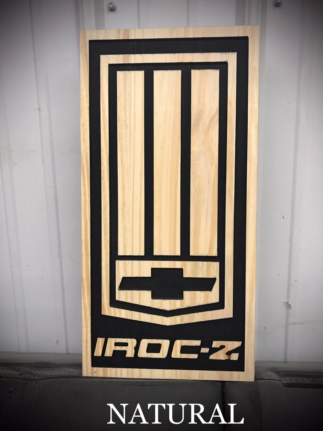 Camaro Irocz Sign Wood Carved Sign - Etsy