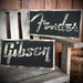 Gibson Guitar Sign Wood Carved Sign - Etsy
