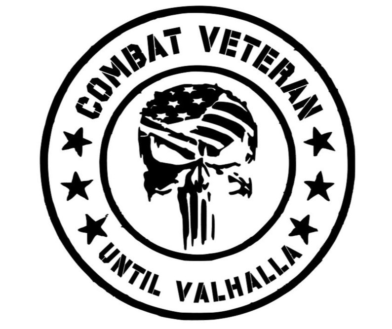 Until Valhalla Combat Veteran SVG - Etsy