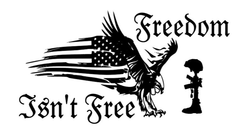 Freedom Isn't Free Svg - Etsy