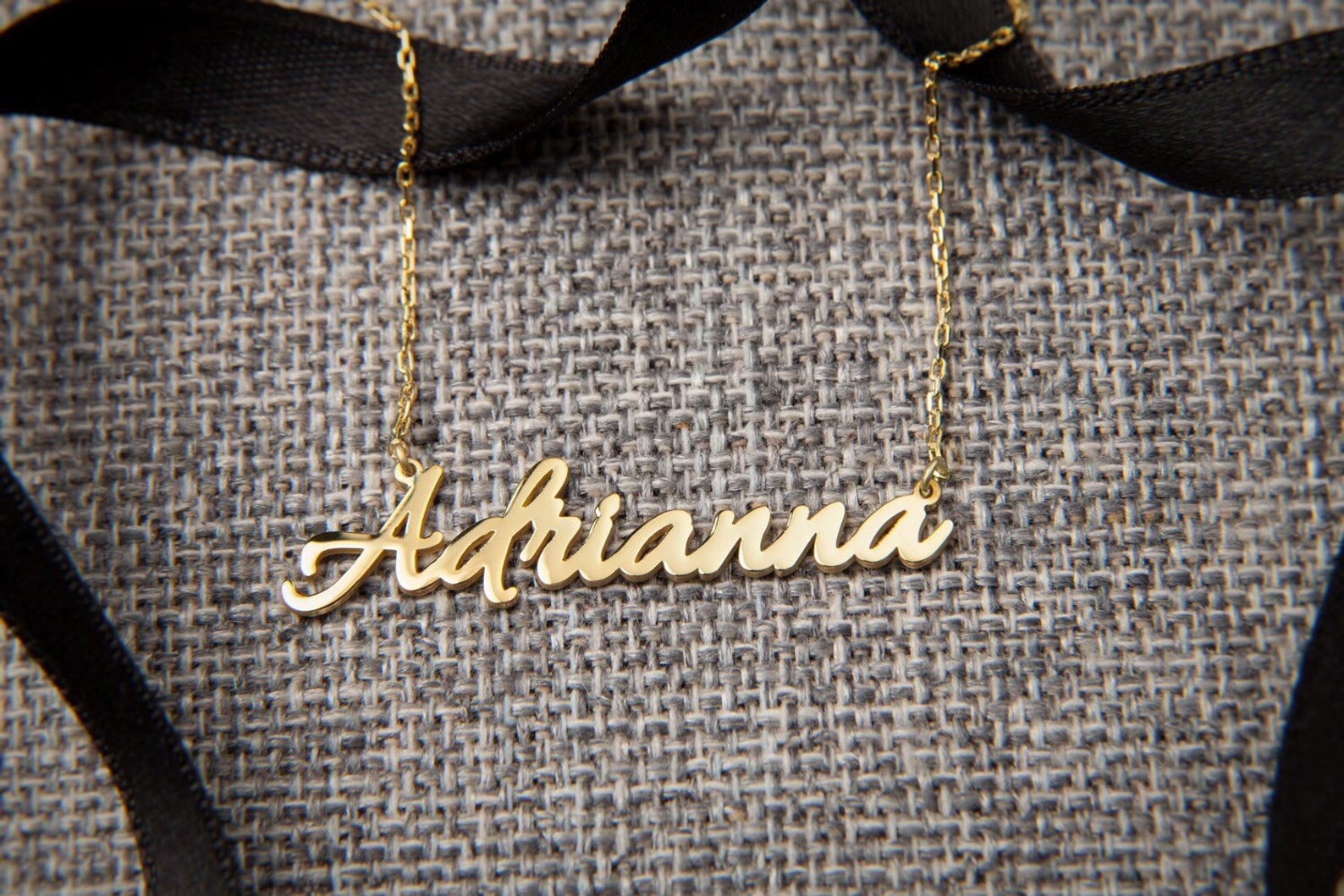 Custom SCRIPT Name Necklace Model5 Handwriting | Etsy