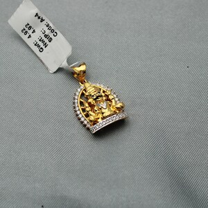 Lord Shiva Rudra Roop 22k Gold Pendant Jewelry Hindu God - Etsy