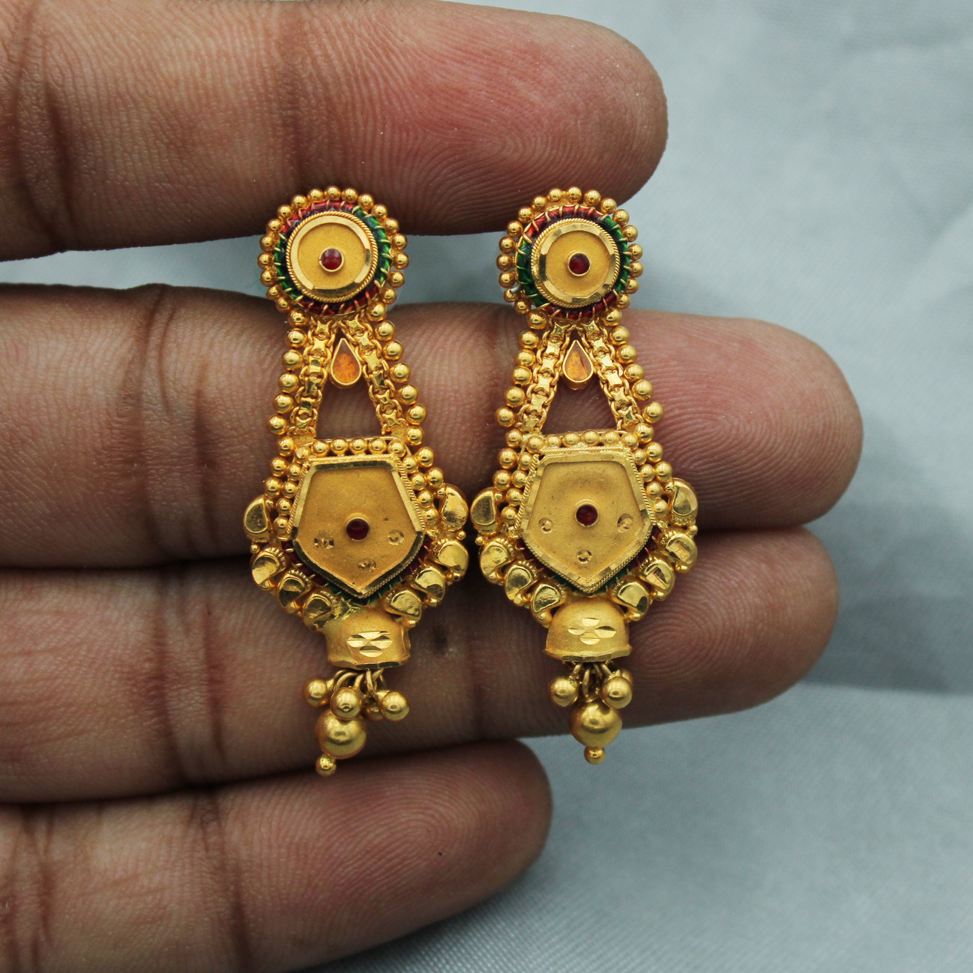 3 to 4 grams gold earrings designs store