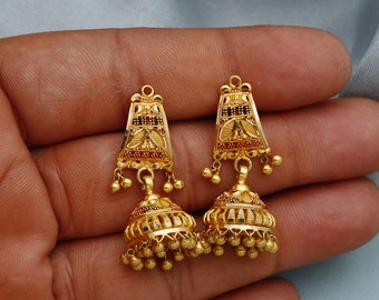Gold earrings design latest 2020 with price store