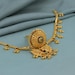 Rajasthani 22k Yellow Gold Indian Gold Borla Matha Patti, Indian Gold ...