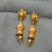 22k Yellow Gold Necklace Set Indian Gold Set Indian Gold - Etsy