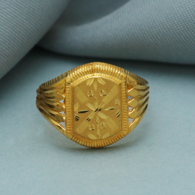 Pure Gold Ring - Etsy