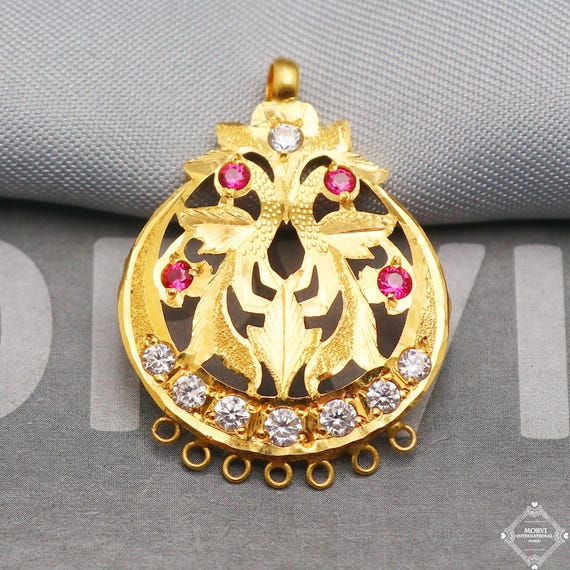 Colgantes De Oro Indio Joyas De Oro De La India | NOVICA España