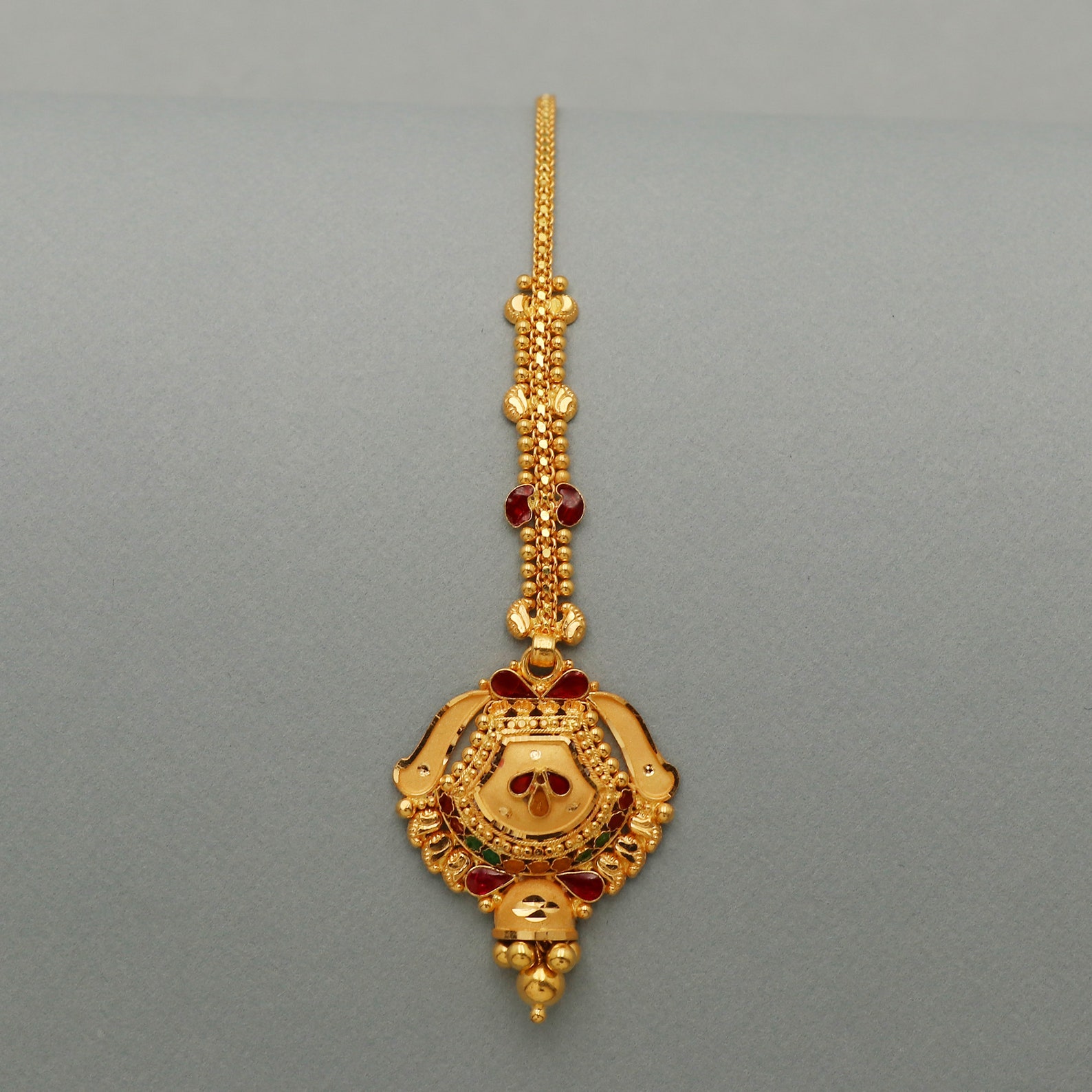 22k Gold Maang Tikka Head Pendant Jewelry for Wedding Party - Etsy