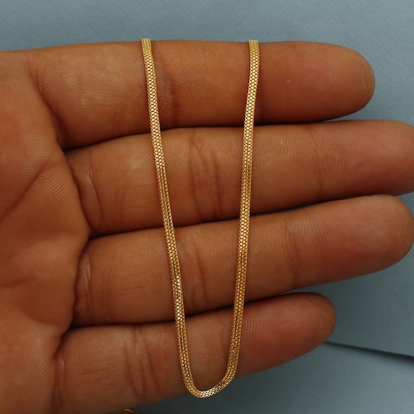 22kt Gold Chain - Etsy