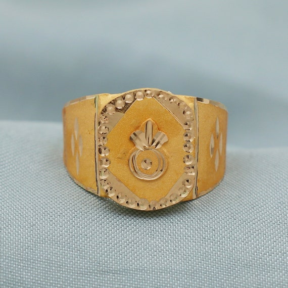 Indian Gold Rings For Men