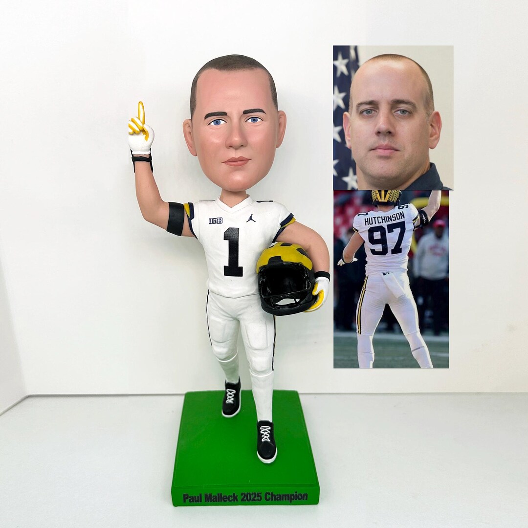 Custom Baseball Catcher Bobblehead, Custom Soccer Goalie Figurines ...
