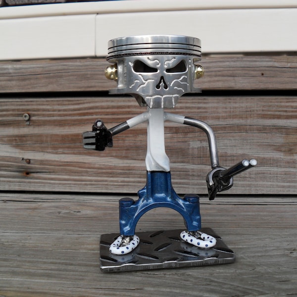 Piston Man - Etsy