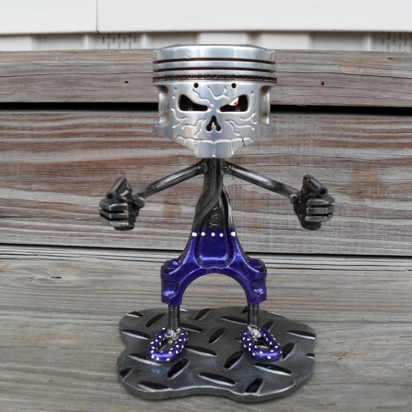 Piston Skull Art - Etsy