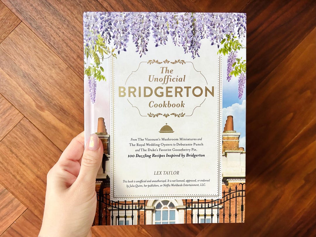 Bridgerton Cookbook Unofficial Collectible Daphne Duke Duchess Lord ...