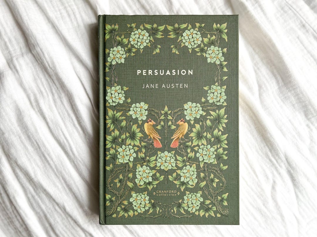 Persuasion Jane Austen Cranford Collection Gold Foil Hardcover Best ...