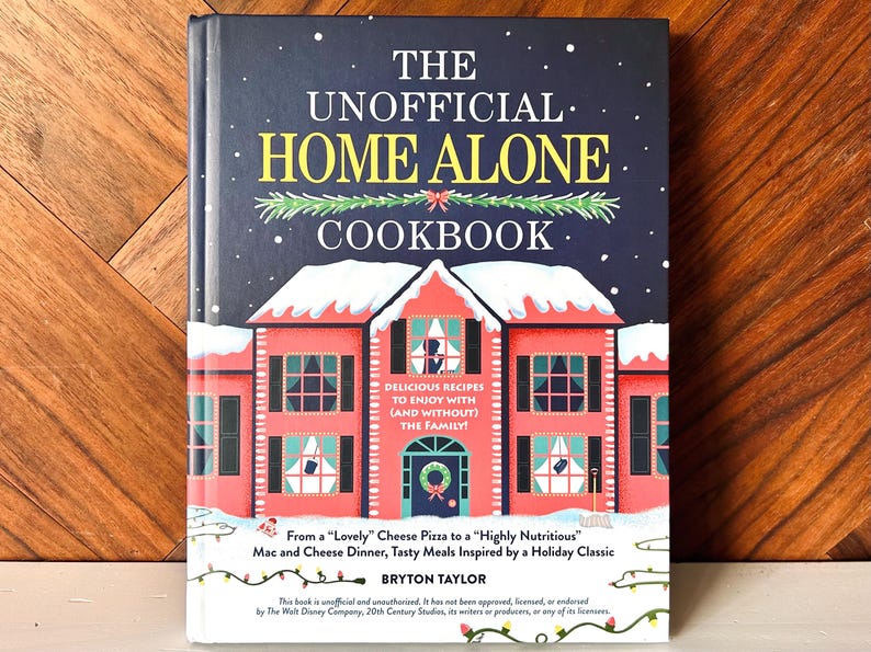 Home Alone Cookbook Unofficial Collectible Mcallister House Holiday ...