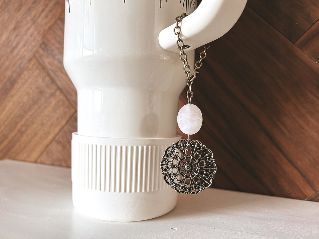 Gemstone Jewelry Stanley Charms Tumbler Accessories Pink Spring ...