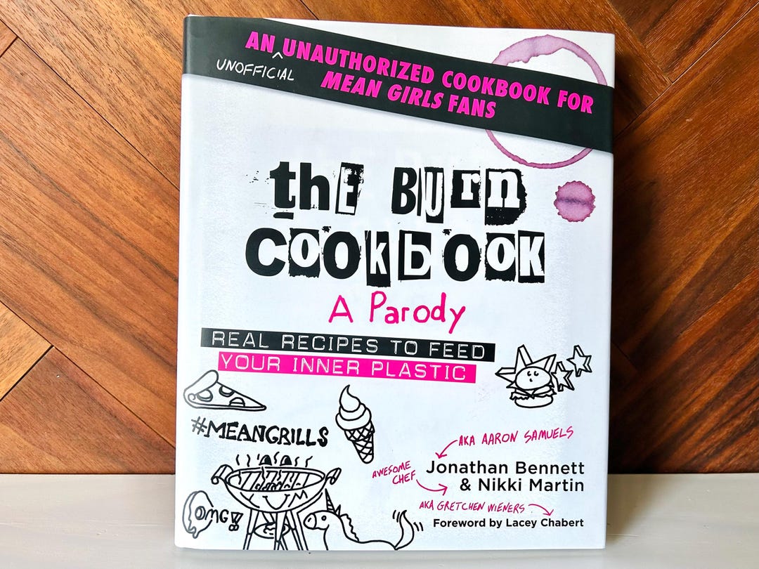 Mean Girls Burn Book Cookbook Unofficial Collectible Edition Baking ...