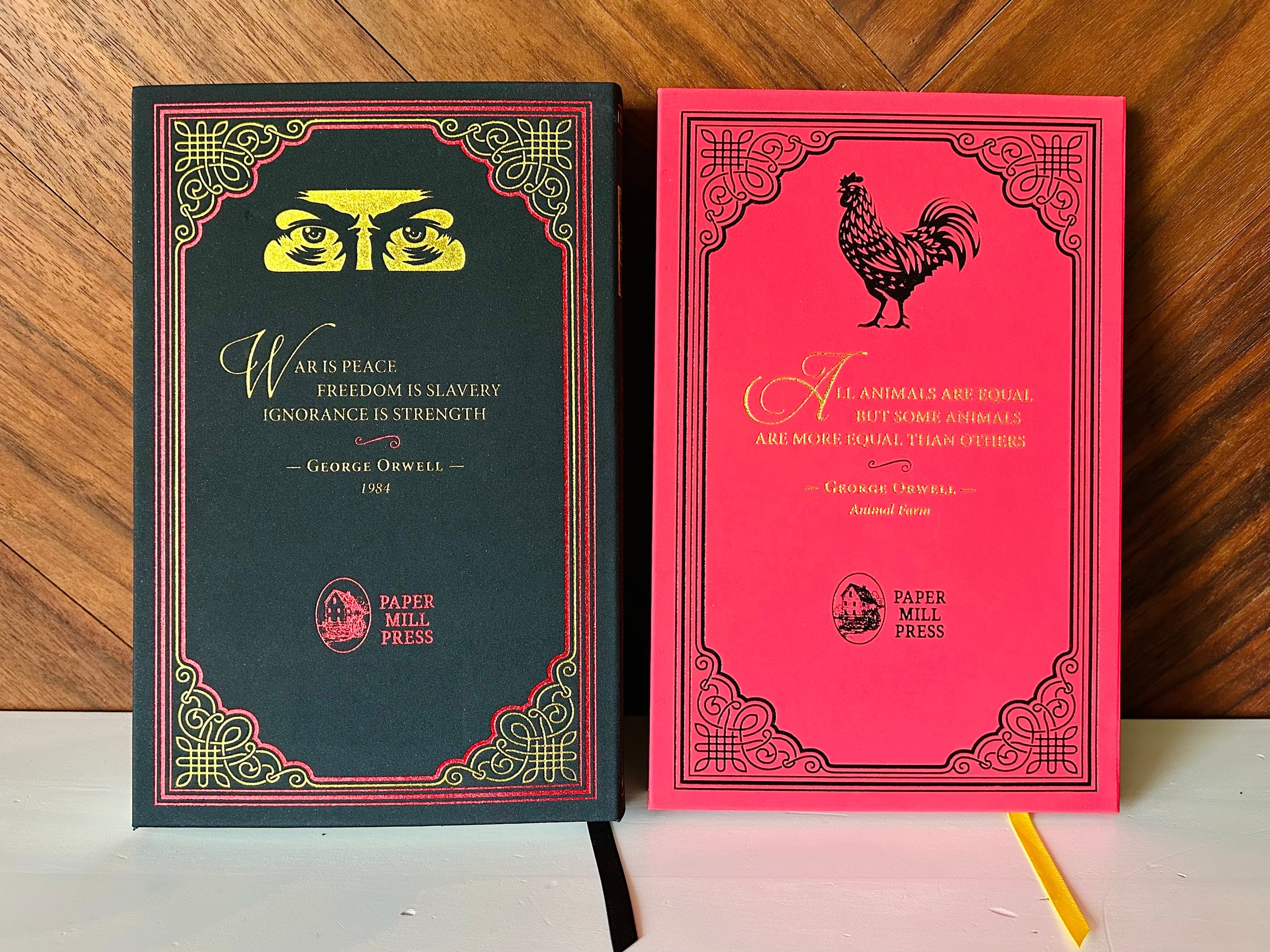 1984 & Animal Farm George Orwell Best Sellers Collectible Special Gift ...