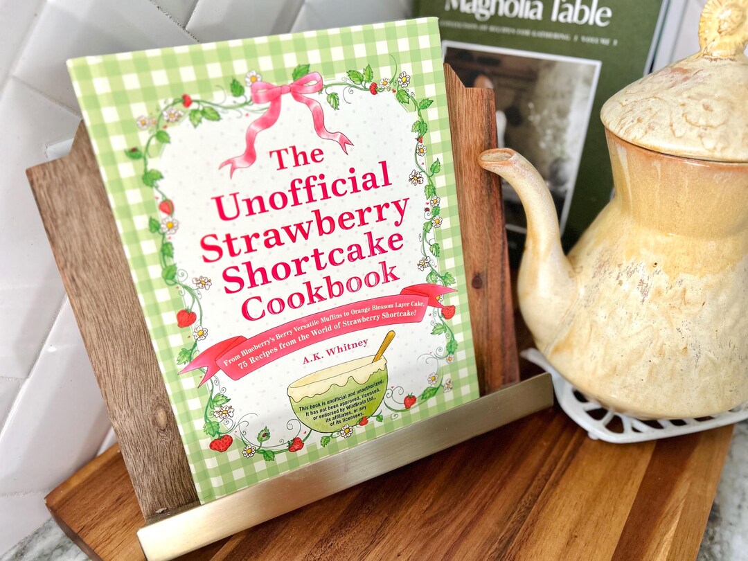 Unofficial Strawberry Shortcake Cookbook 80s Era Recipe Dessert Baking ...