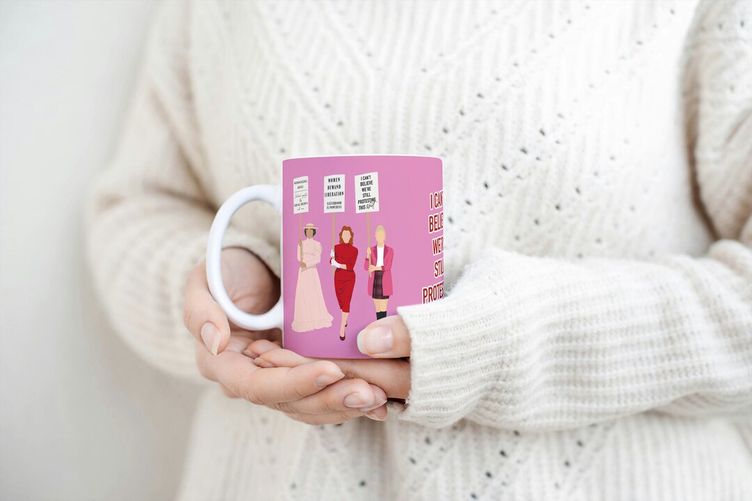 Womens Rights Protest Coffee Mug for Women in History Female ...