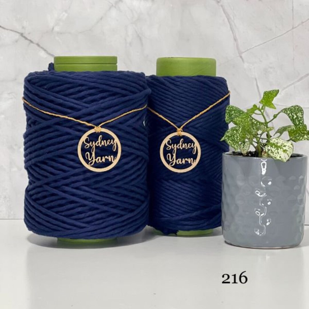 216-DARK NAVY 5mm Premium String - Etsy