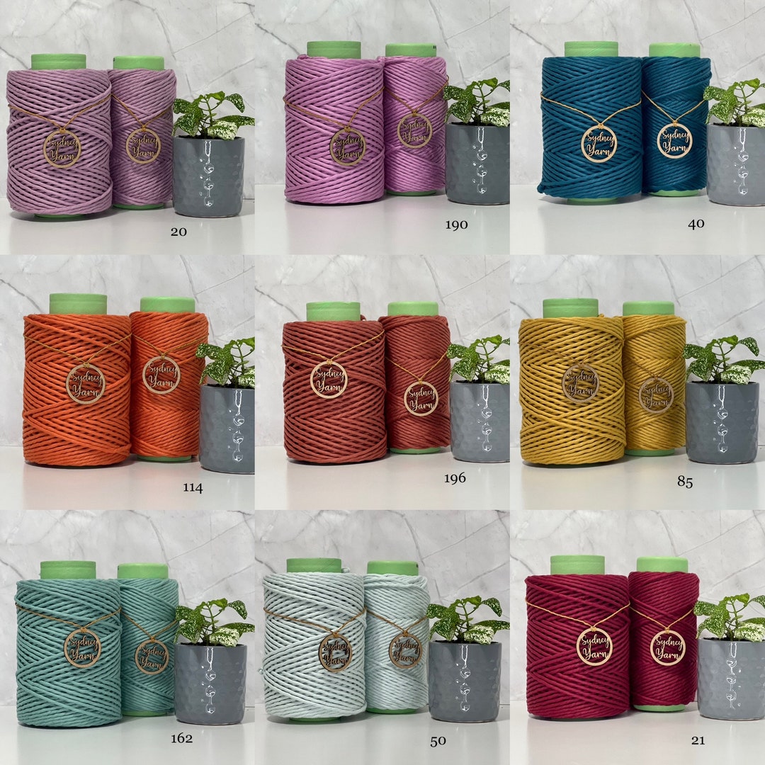 5mm Macrame String, Minis Macrame, Mini Macrame Cake, Macrame Fibre ...