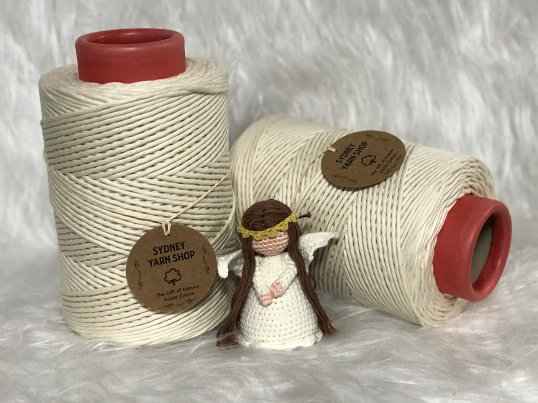 3mm String Natural/ecru String 1kg 100% Cotton Super Soft - Etsy UK