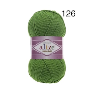 ALIZE Cotton Gold - Etsy