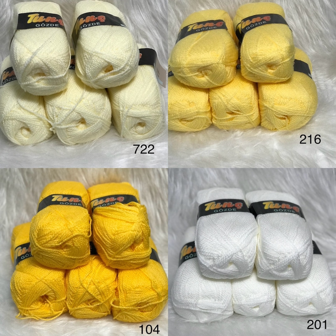 Bulk Buy, Tunc Yarn, 100g, Anti Pilling Yarn, Acrylic Yarn, Knitting ...