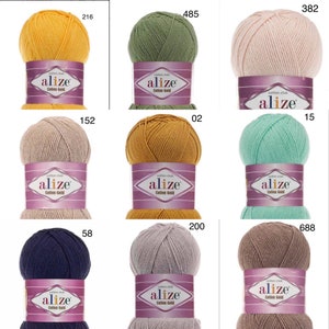 ALIZE Cotton Gold - Etsy