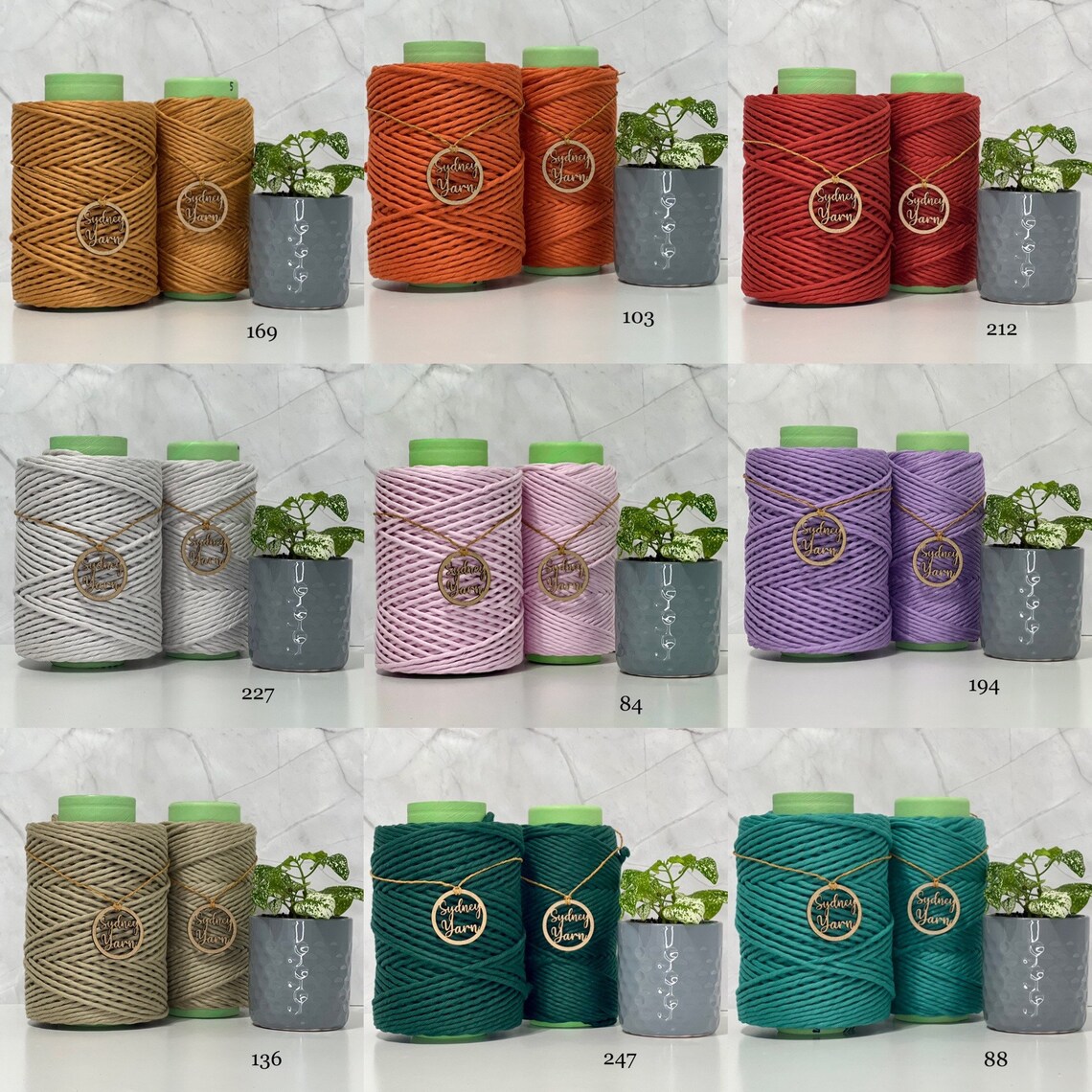 5mm Macrame String Minis Macrame Mini Macrame Cake Macrame - Etsy