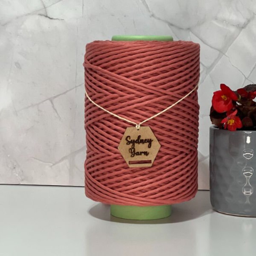 199-RUST 4mm Premium Coloured String - Etsy