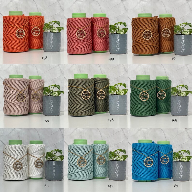 5mm Macrame String Minis Macrame Mini Macrame Cake Macrame - Etsy