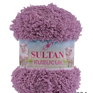 SULTAN Kuzucuk Yarn: Micro-polyester, Fluffy Texture - Etsy