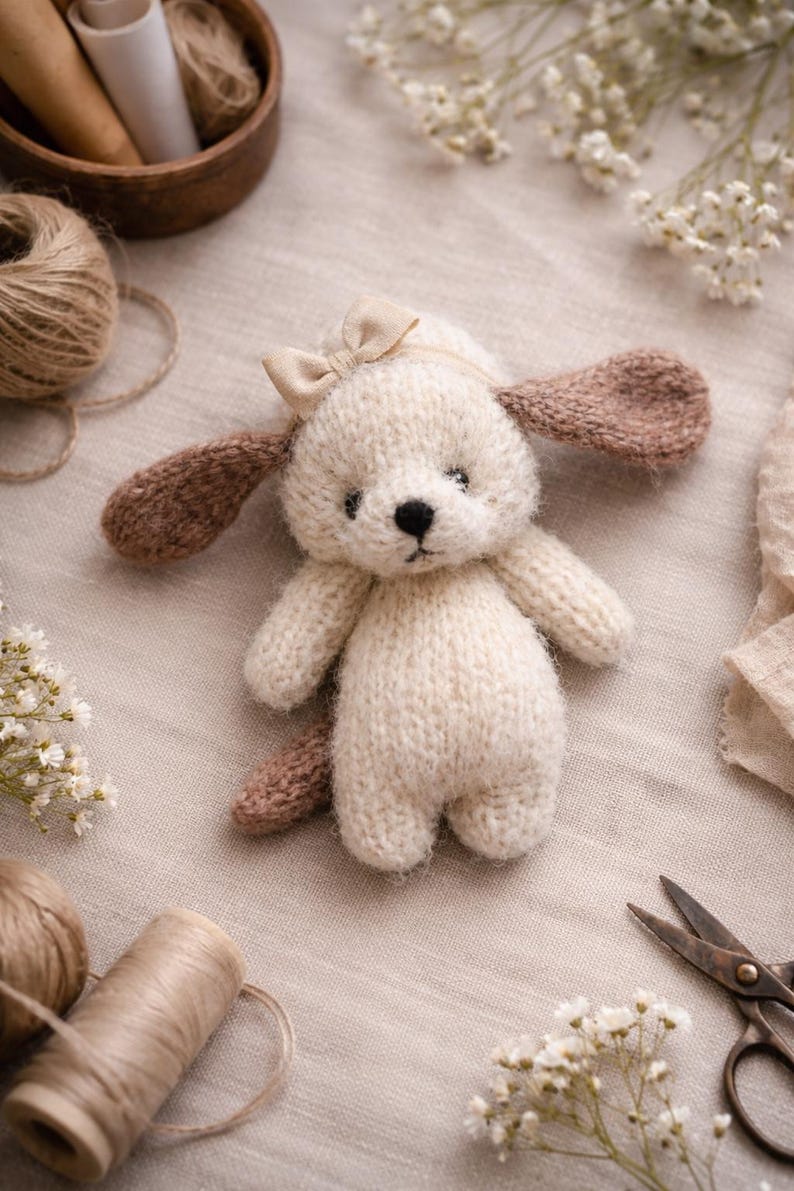 PDF PATTERN · Knitted DOG · Cute Puppy Toy · Soft Knitting Animal - Etsy