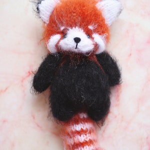 Red Panda Knitting PATTERN Pdf, Cute Stuffed Knitted Animal Toy. - Etsy
