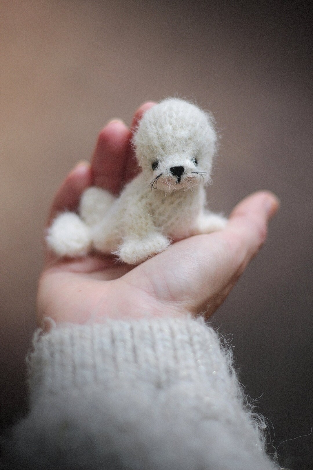 Baby SEAL Knitting PATTERN PDF, Knitted Animal Toy - Etsy