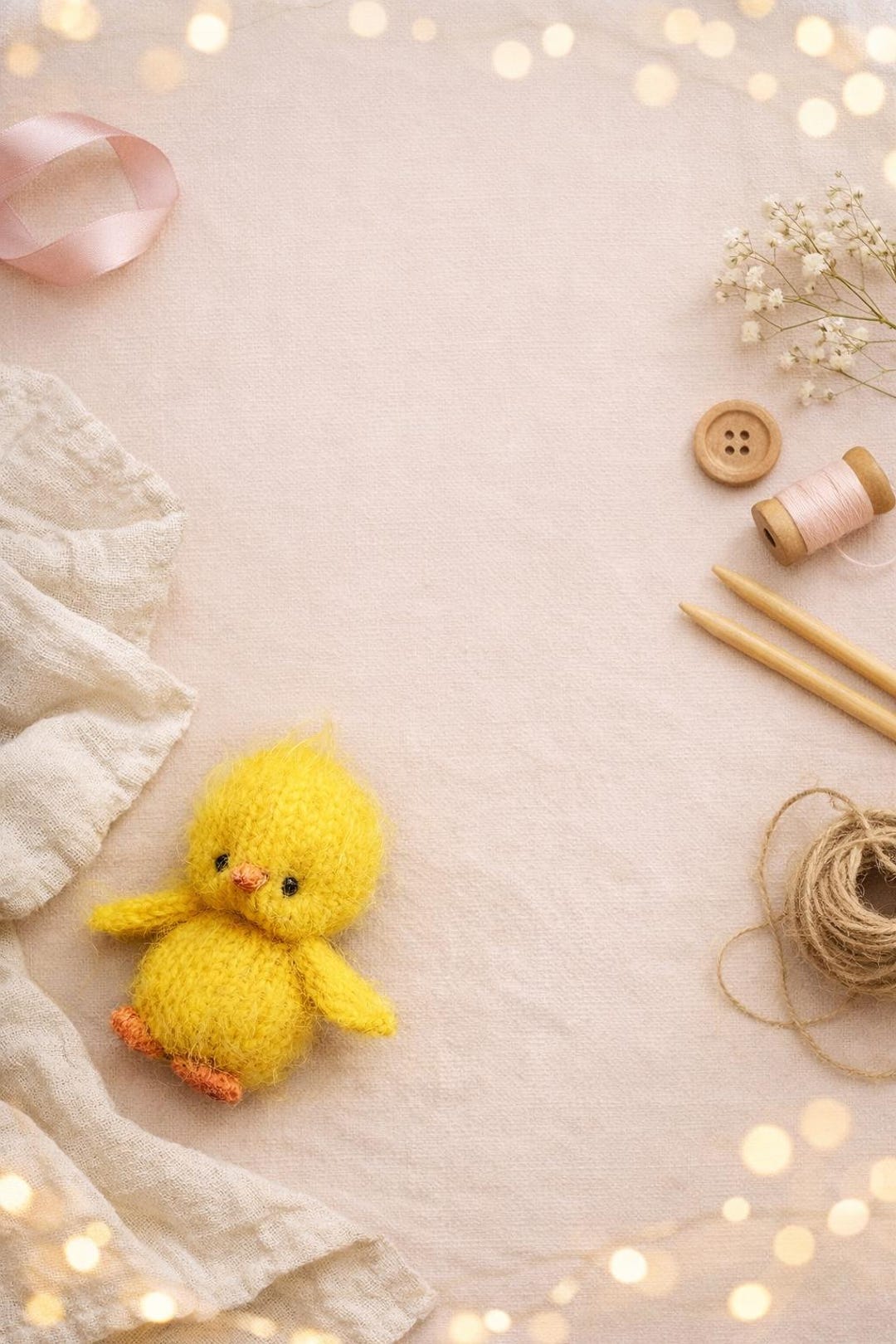 PDF, Little Chicken Knitting PATTERN , Easter Ideas, Knitted Sodt Toy ...