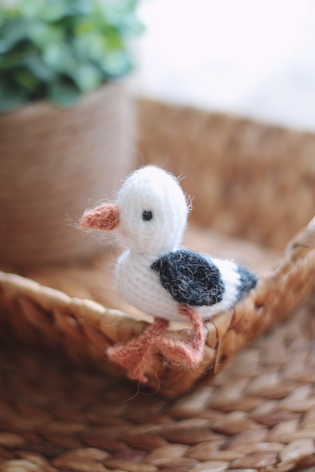 Small SEAGULL Knitting PATTERN PDF, Knitted Animal Toy, Plushie Bird - Etsy