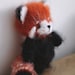 Red Panda Knitting PATTERN Pdf, Cute Stuffed Knitted Animal Toy. - Etsy ...
