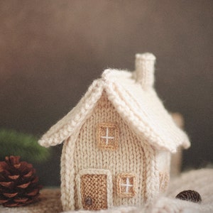 Winter House KNITTING PATTERN Pdf. Little Knitted Home Tutorial - Etsy UK