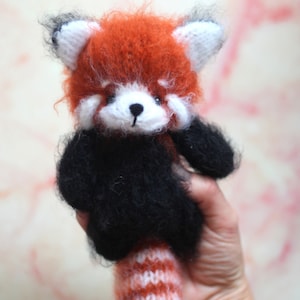 Red Panda Knitting PATTERN Pdf, Cute Stuffed Knitted Animal Toy. - Etsy