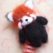 Red Panda Knitting PATTERN Pdf, Cute Stuffed Knitted Animal Toy. - Etsy