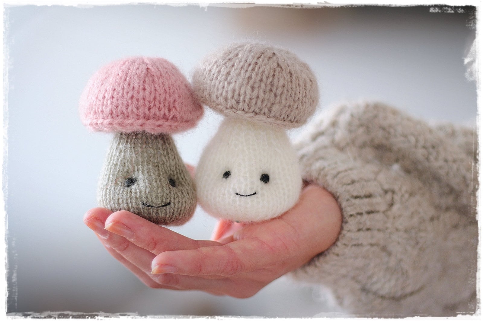 MUSHROOM Knitting PATTERN Pdf Knitted AUTUMN Toy Tutorial - Etsy