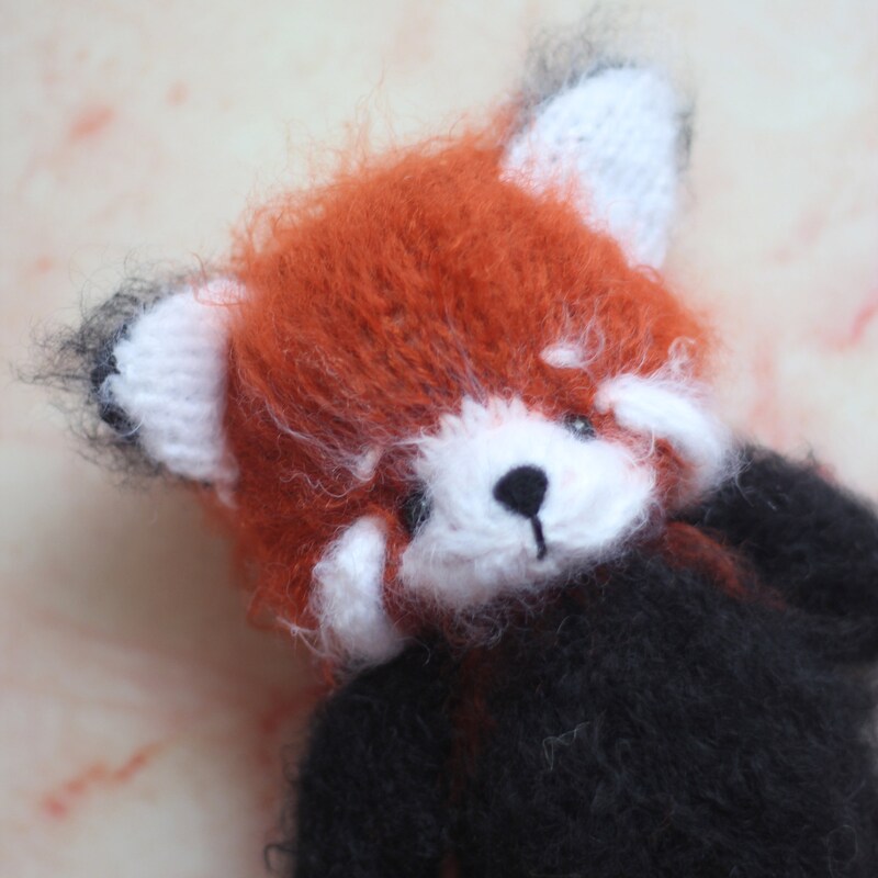 Red Panda Pattern - Etsy